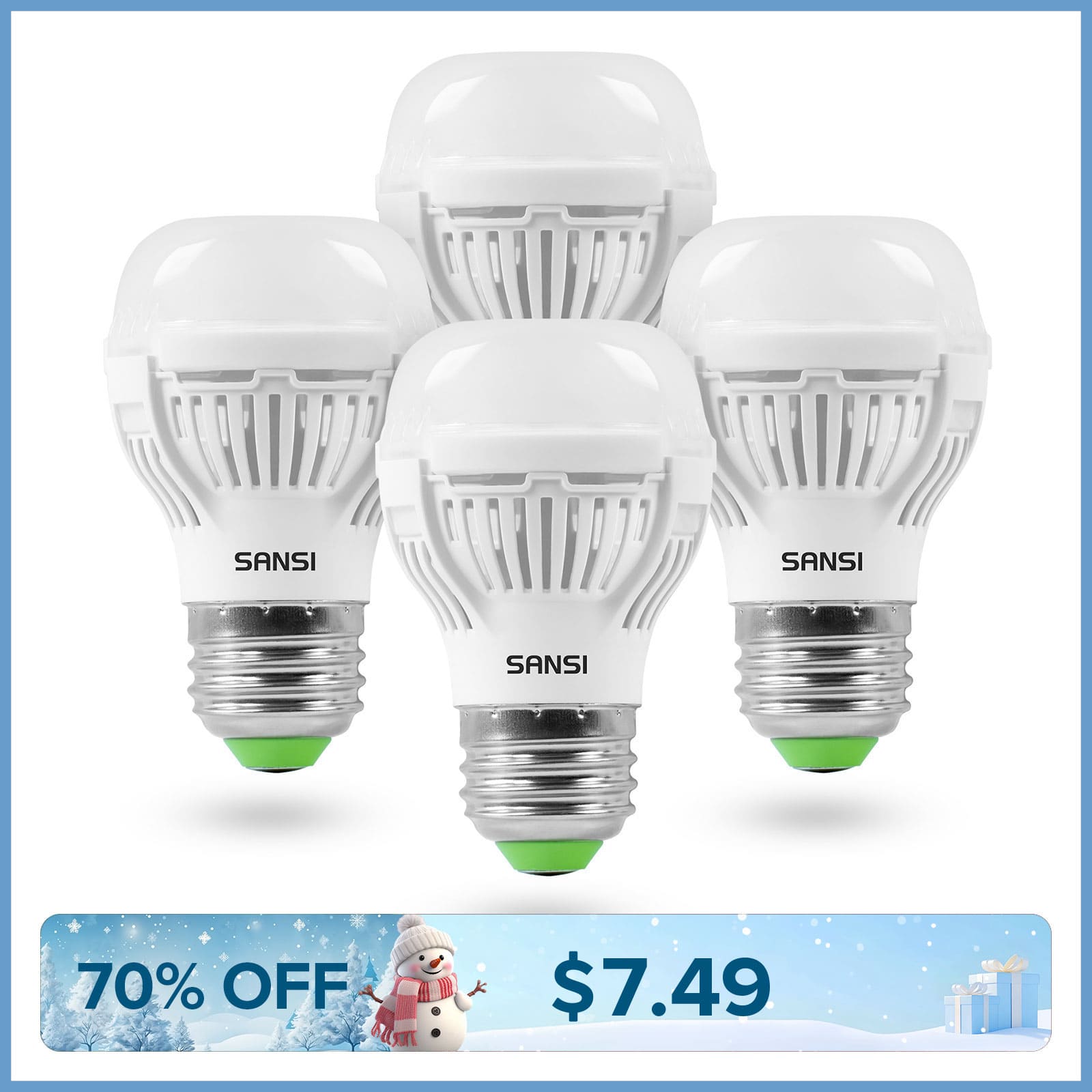 Upgraded A15 9W LED 2700K 3000K 4000K 5000K Light Bulb US ONLY