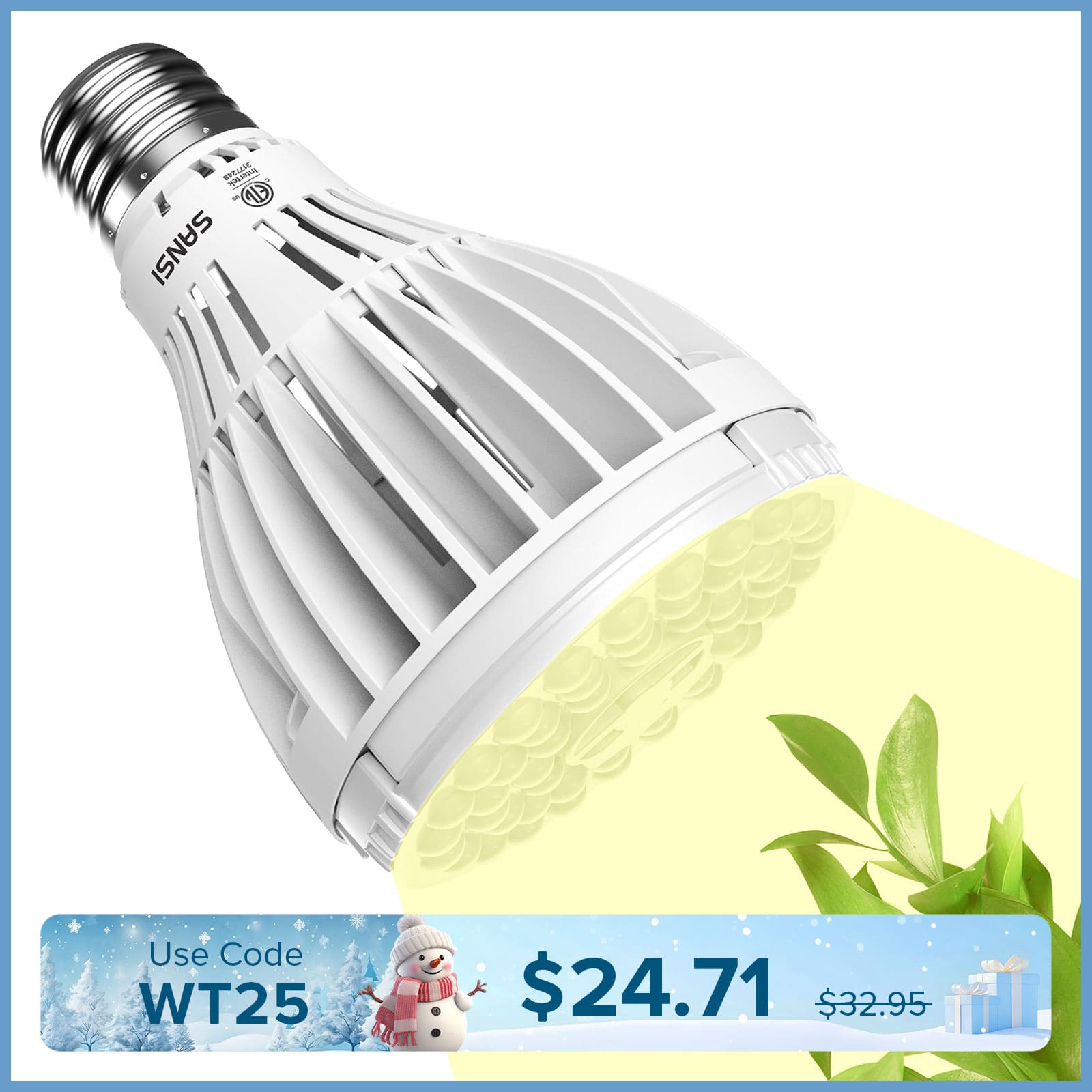 PAR25 32W LED Grow Light Bulb US ONLY
