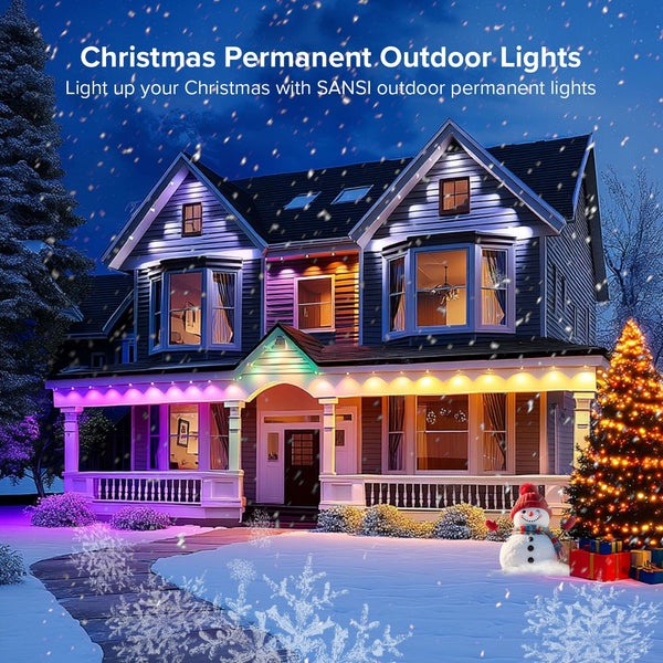 SANSI Smart Permanent Outdoor RGB Lights – SANSI Lighting