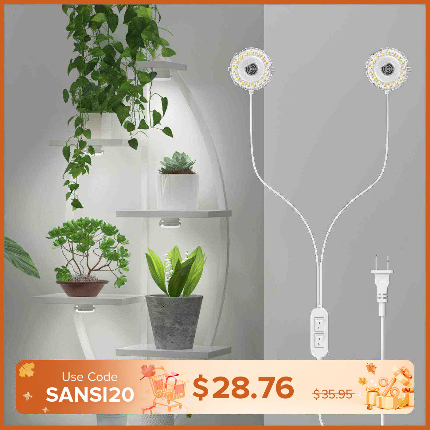 Puck Grow Light - Optimal Indoor Plant Growth | SANSI
