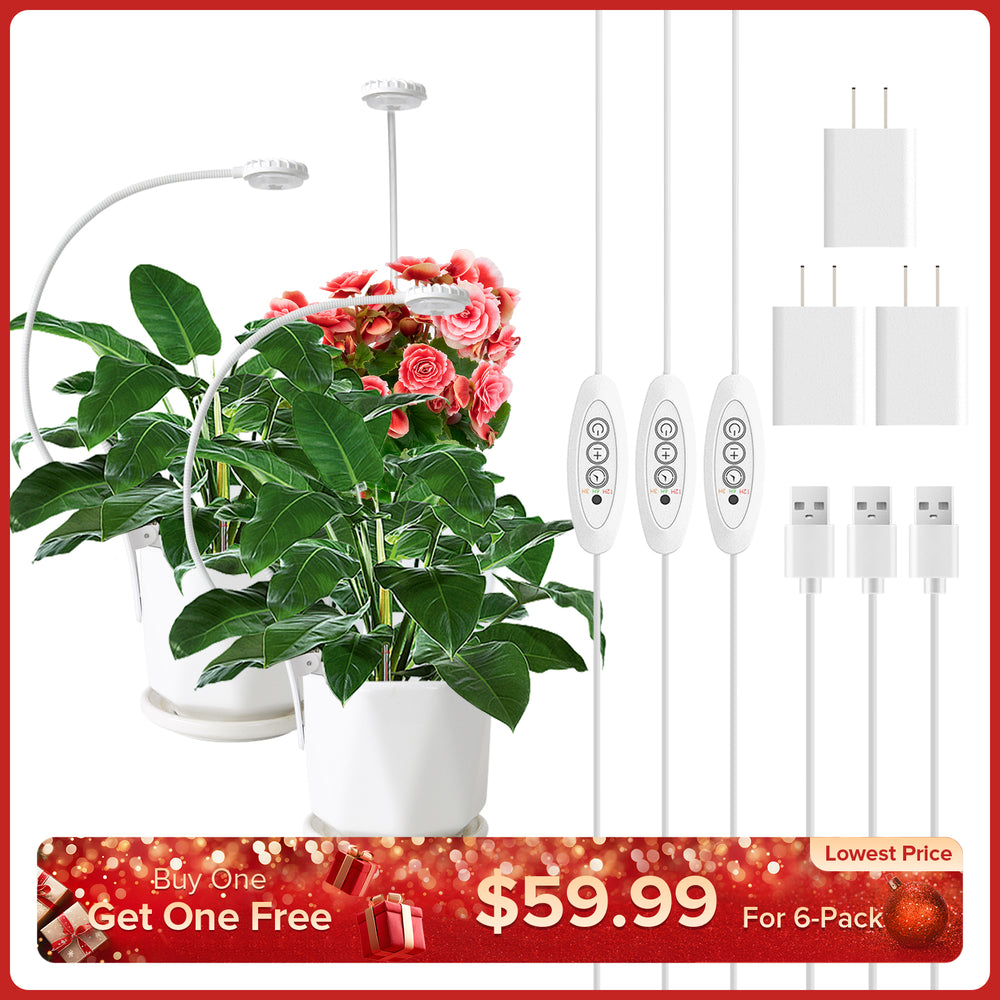 SANSI 5W Pot Clip LED Grow Light – Efficient Indoor Solution – SANSI ...