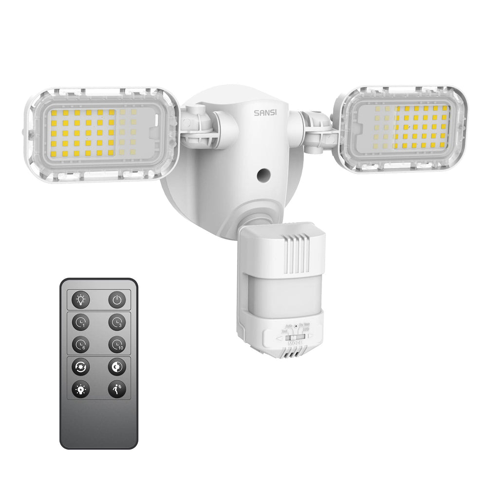 SANSI 90W LED Security Light - Motion Sensor & Remote