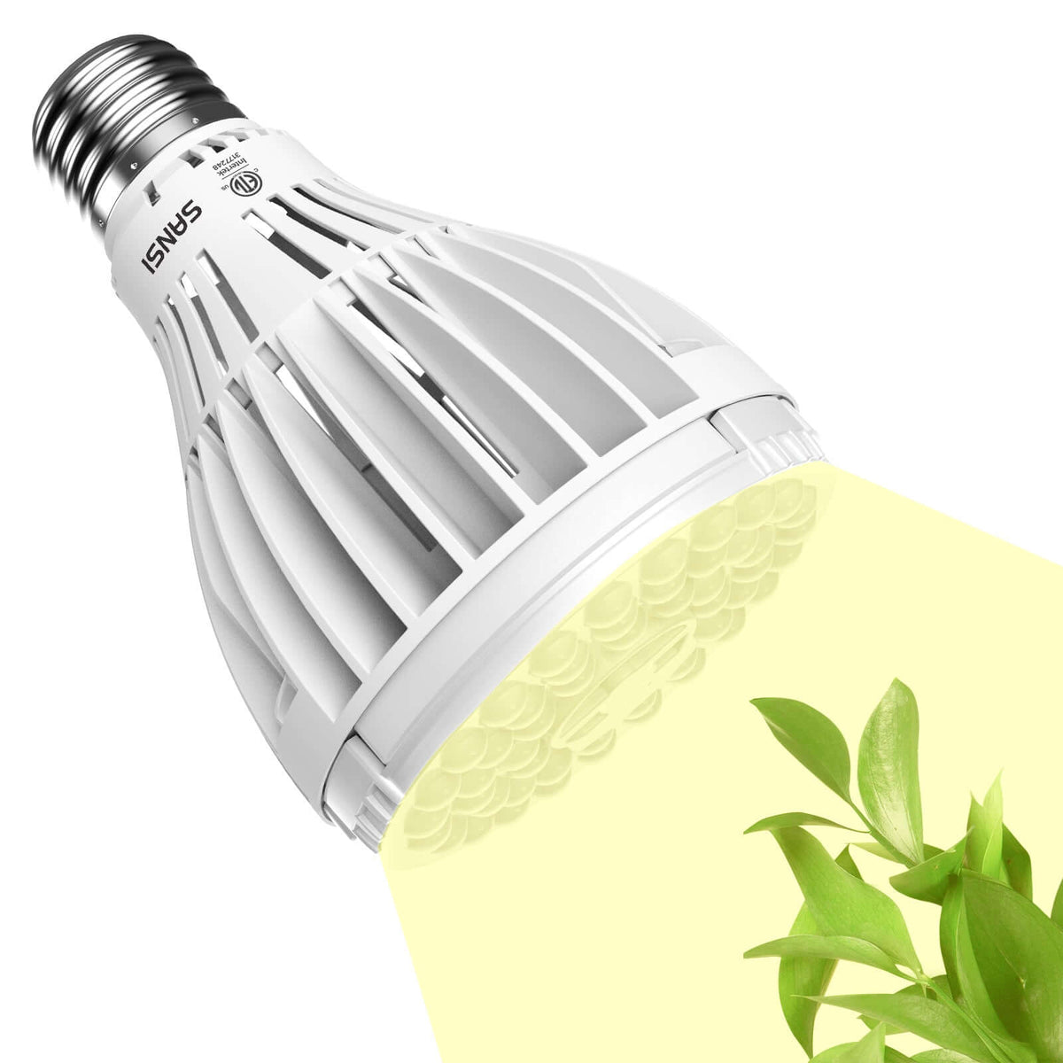 24W LED Grow Light Bulb with full spectrum for Indoor Plants Growing ...