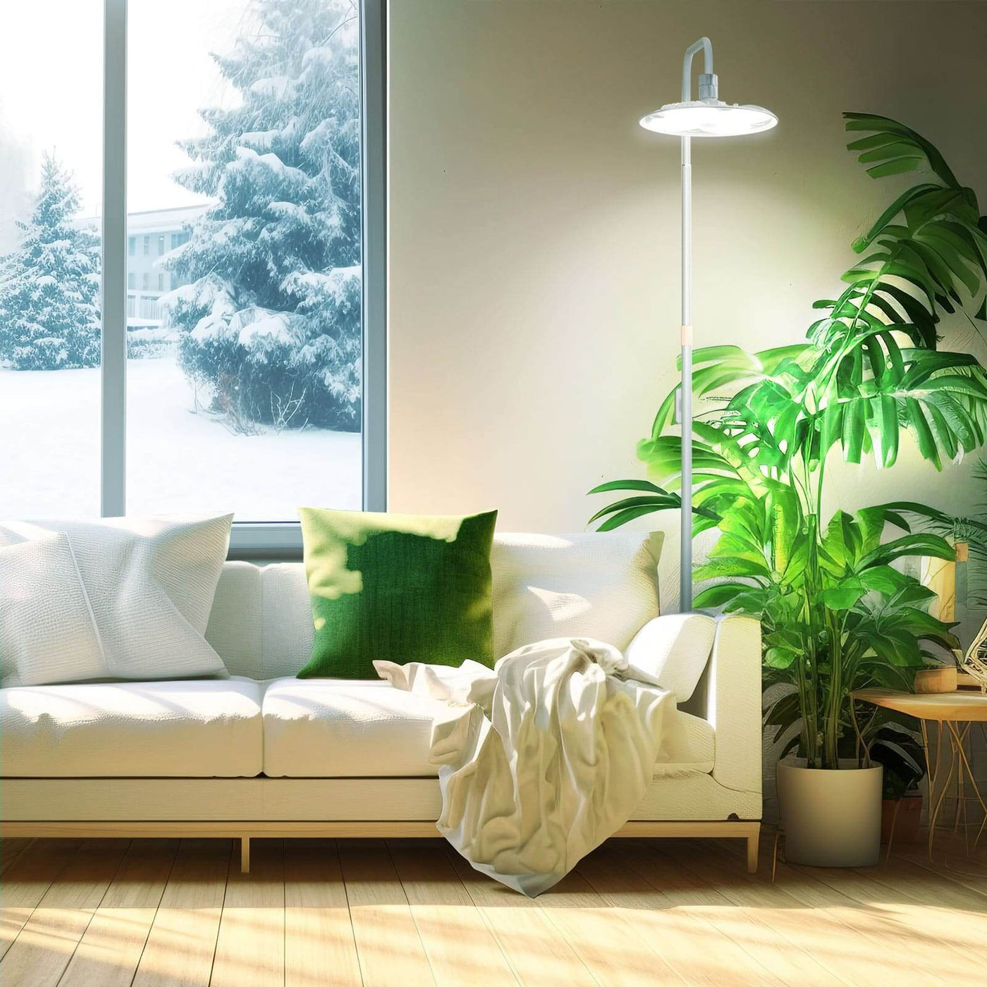 SANSI Tall Standing Grow Light With Remote Control (US ONLY)